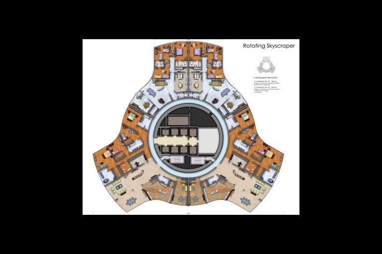 World's first revolving tower set for Dubai - images | News | Building